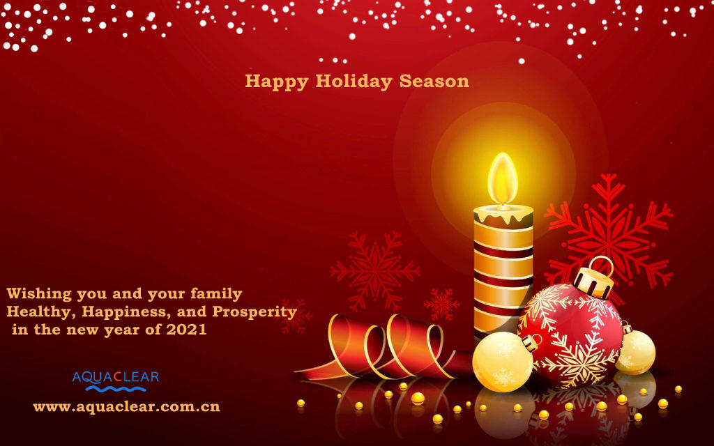 Season Greetings AQUACLEAR 2021
